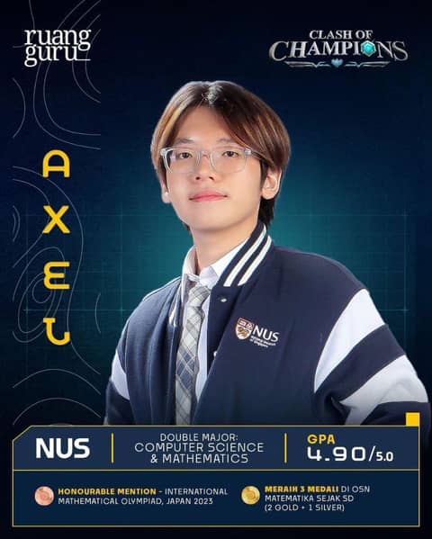 10 Profil Peserta Clash of Champions yang Populer, Pintar! | Popmama.com